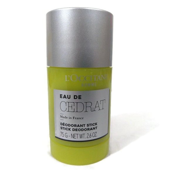 L'OCCITANE | Grooming | Loccitane Men Cedrat Pour Homme Stick Deodorant ...